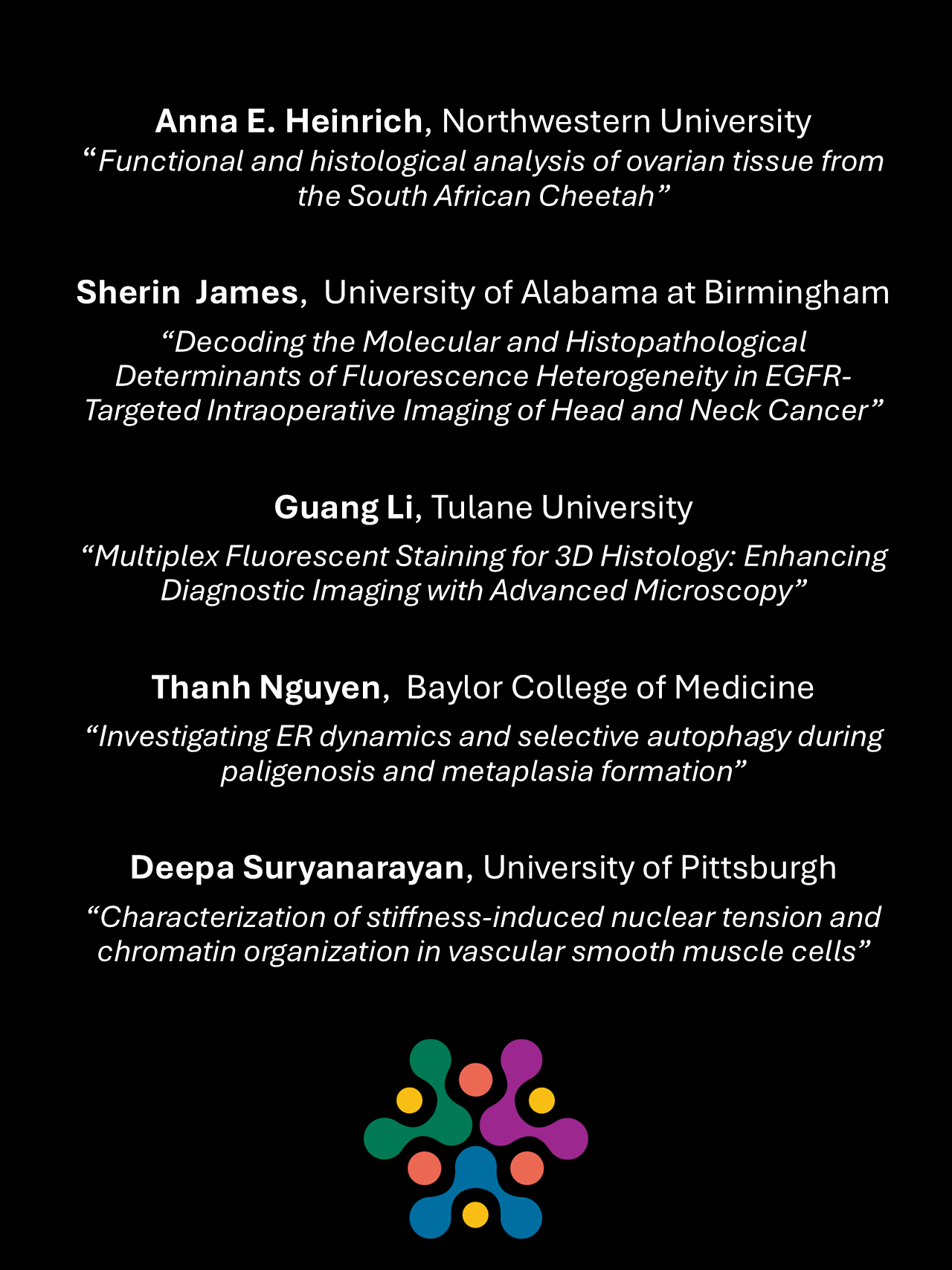 2025 Cornerstone Awardees